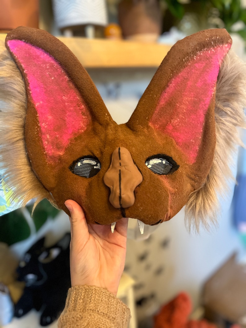ON HOLD Bat Therian Mask - Etsy