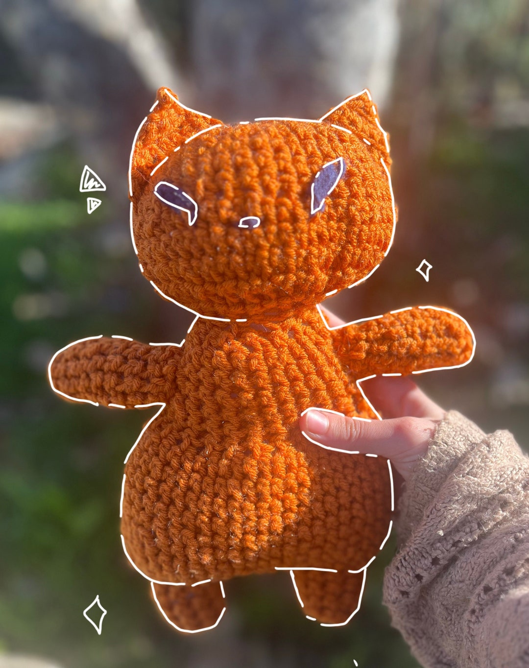 Warrior Cats Inspired FIRESTAR Plushie Cat Plushie Snuggle Stuffie ...