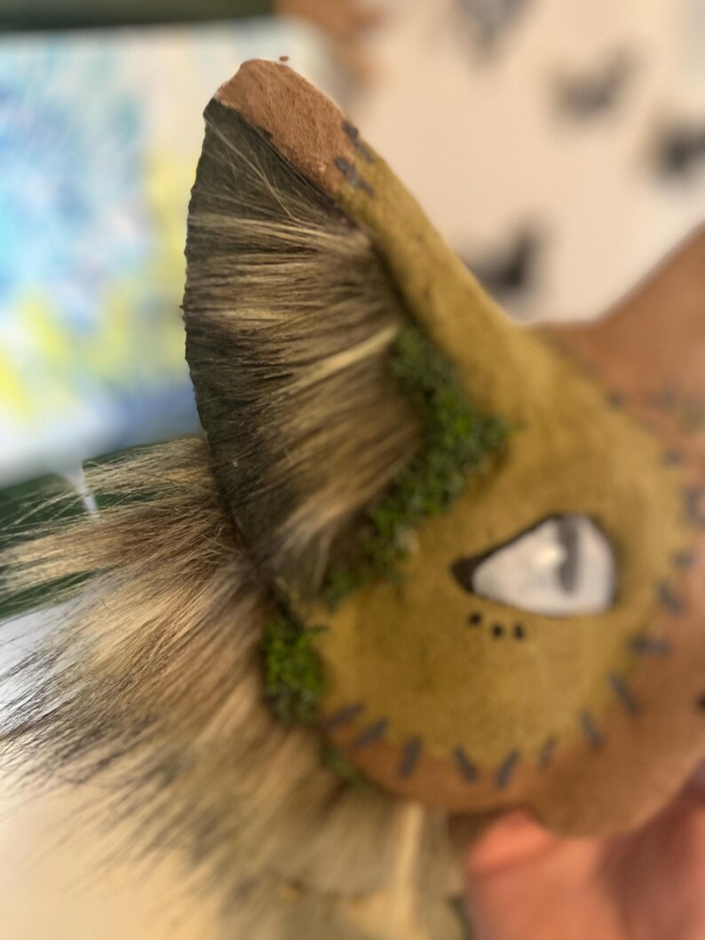 Zombie Moss Cat Therian Mask - Etsy