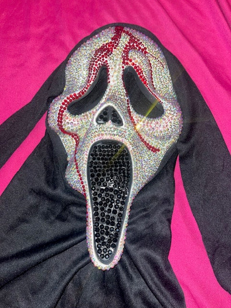 Combo Bedazzled Knife With Bedazzled Ghostface Combination - Etsy