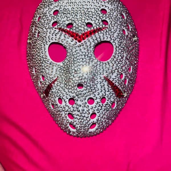 Bedazzled Scream Mask - Etsy