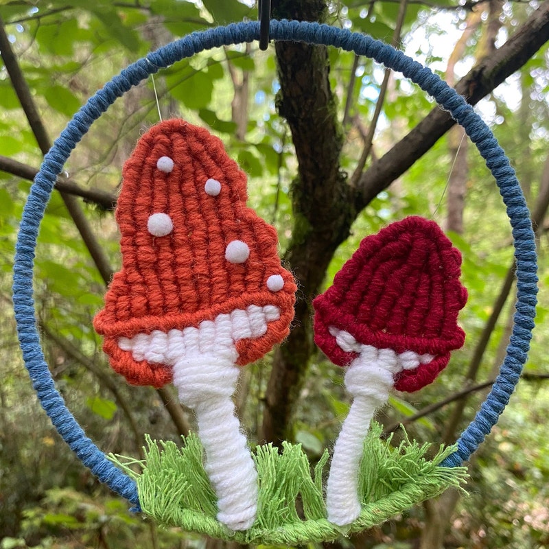 Mushroom Macrame - Etsy