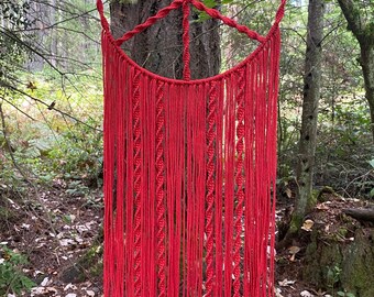 Macrame Peace Sign Wall Hanging/boho Wall Hanging - Etsy