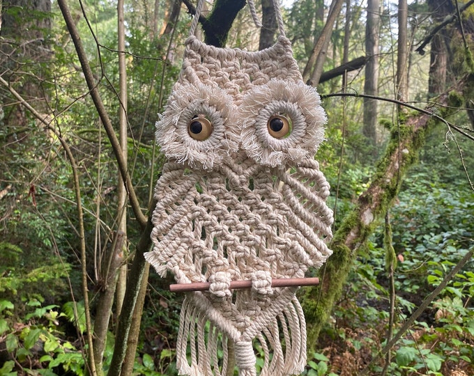 Macrame Owl - Etsy