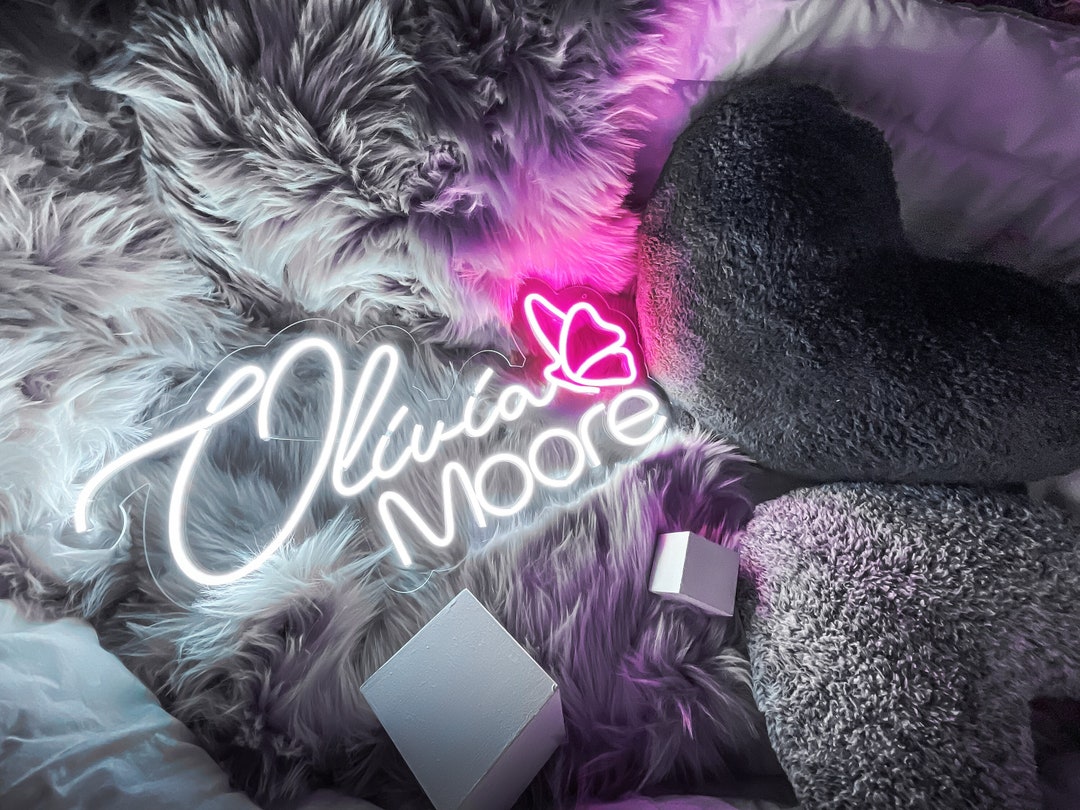 Baby Shower Sign, Custom Baby Name Neon Sign, Boho Baby Shower Backdrop ...