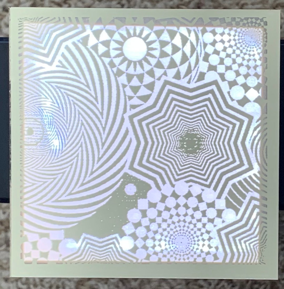 Mirrored Light Box (shape Spin) - Etsy