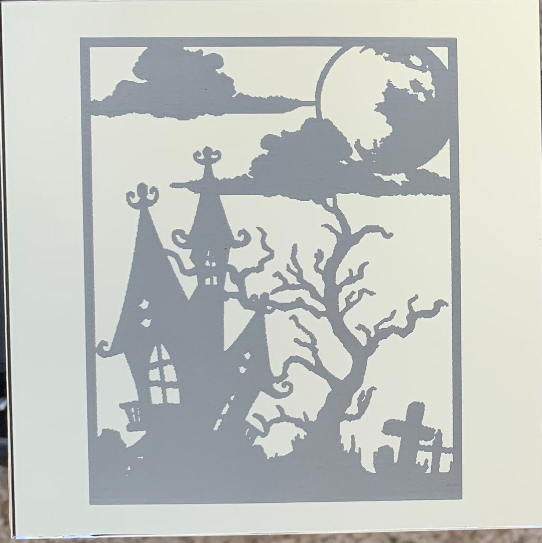Mirrored Light Box (haunted House) - Etsy