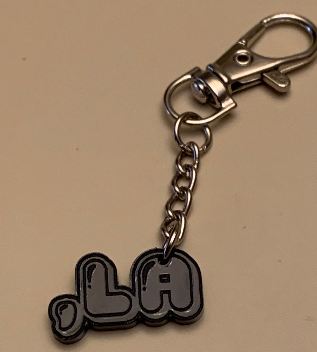 Kamala - Clip Black Acrylic Bag Accessory 1 Inch - Etsy
