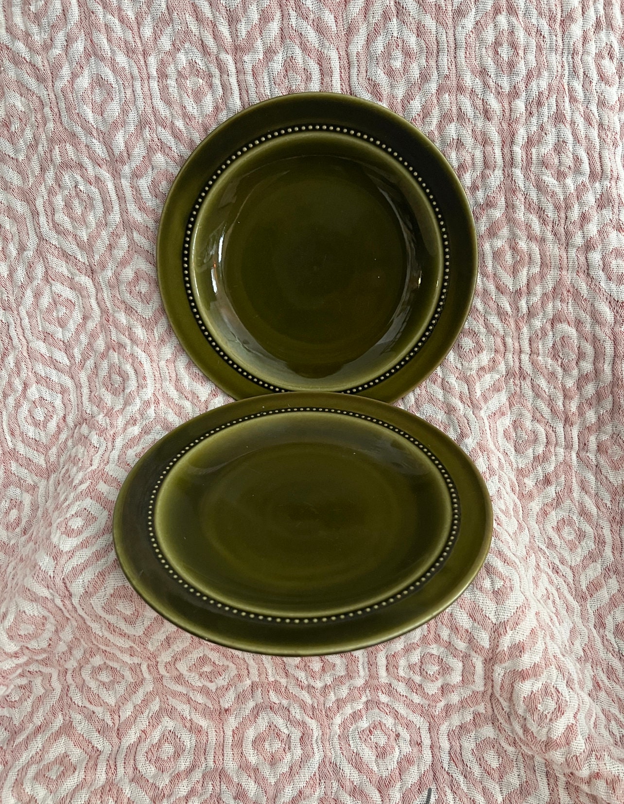 Hoganas Keramik 6 Inch Plates. Set of Two - Etsy