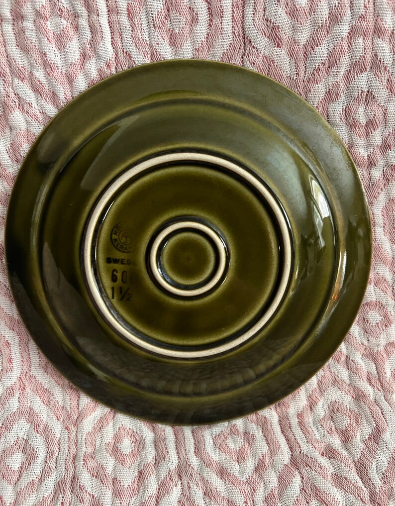 Hoganas Keramik 6 Inch Plates. Set of Two - Etsy