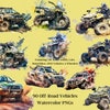 25 Cars and Cars in Mud Clipart off Road Vehicles Art Car in Mud Art ...