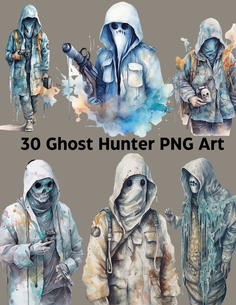 30 Ghost Hunter Images - Ghost Hunter Clipart - Ghost Art - Ghost PNG ...