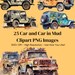 25 Cars and Cars in Mud Clipart off Road Vehicles Art Car in Mud Art ...
