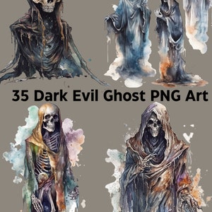35 Dark Ghost Images - Evil Ghosts Art - Ghost Clipart - Evil Ghosts ...
