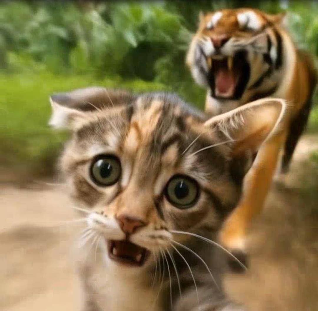 Custom Animation Funny Wild Animal Chase Video, Digital Download ...