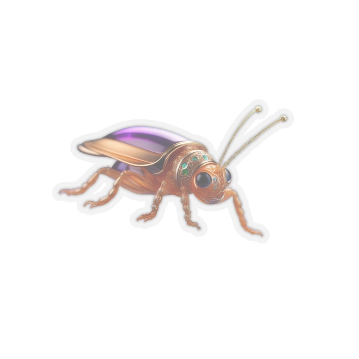 Bug Sticker Beetle Sticker Scarab Sticker Insect Sticker - Etsy