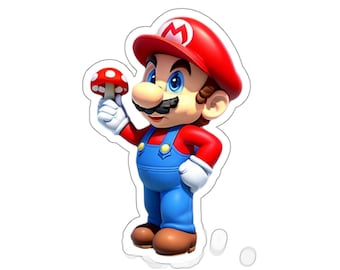 White Hat Mario Sticker Animated Mario Wearing White Hat Sticker ...