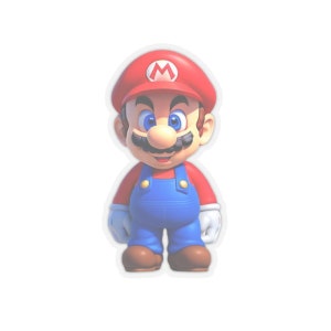 Classic Mario Sticker Animated Mario Cartoon Sticker Cartoon Mario ...
