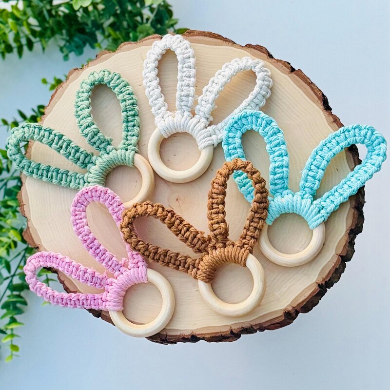 Macrame Napkin Rings - Etsy