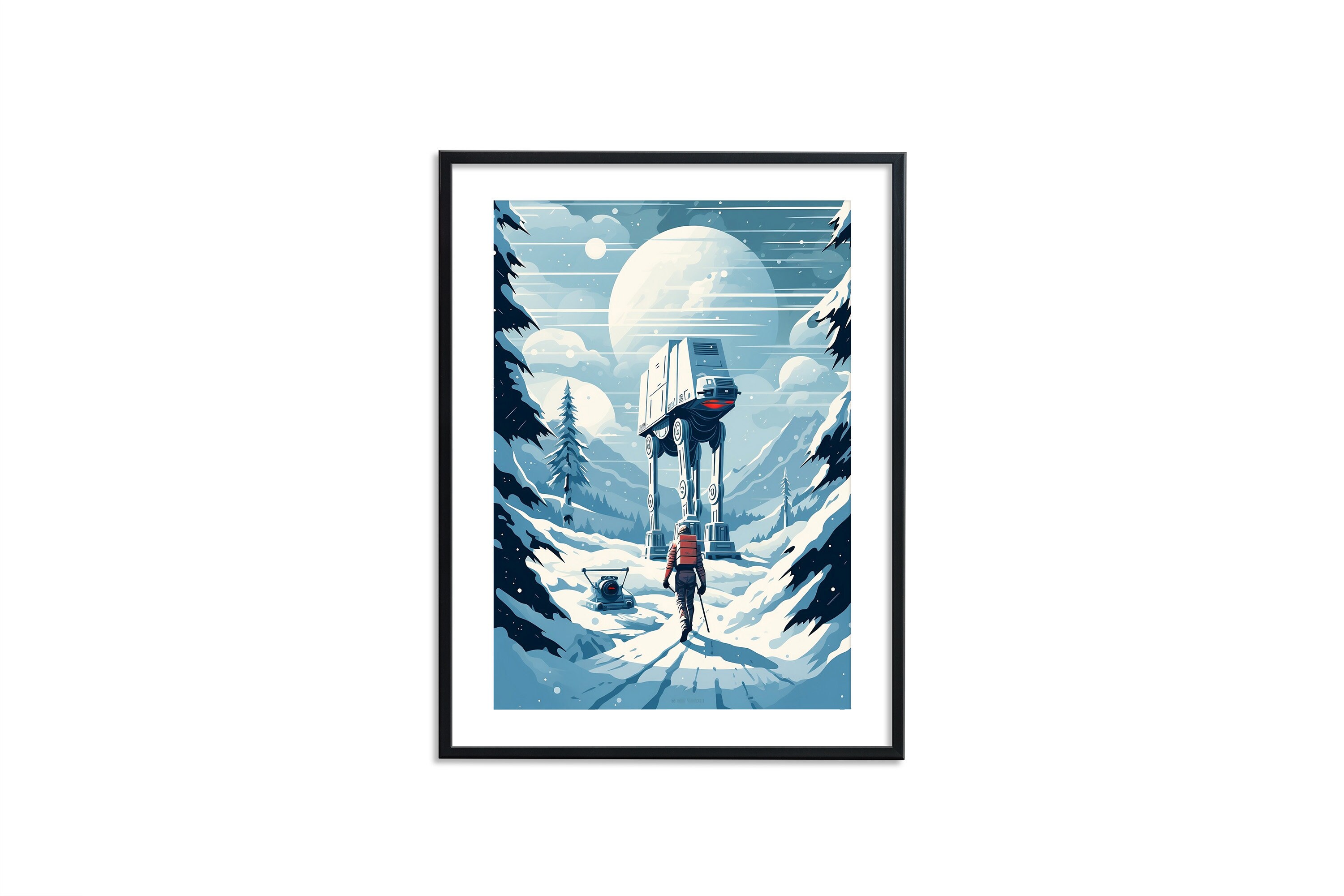 Star Wars Poster Set of 8 Planets Star Wars Galaxy Posters - Etsy UK
