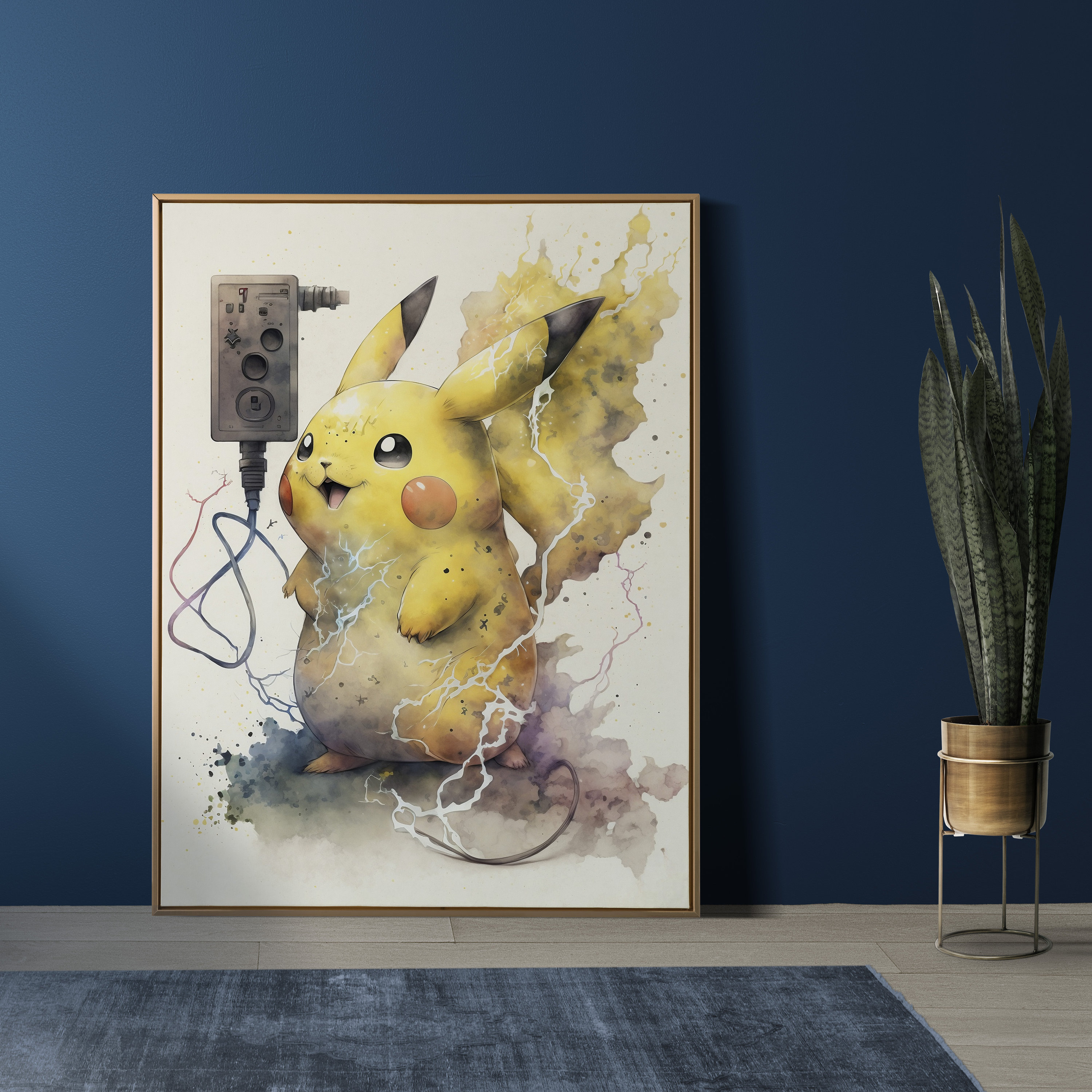 Pokemon Poster Set of 3 Pokemon Png Watercolor Pokemon - Etsy