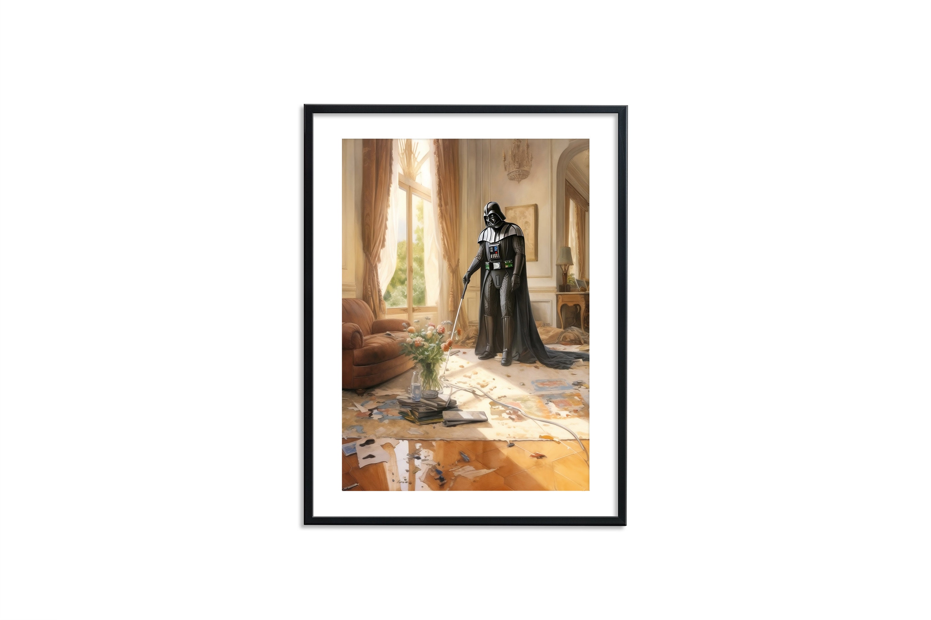 Star Wars Poster Set of 6 Printable Wall Art Darth Vader - Etsy