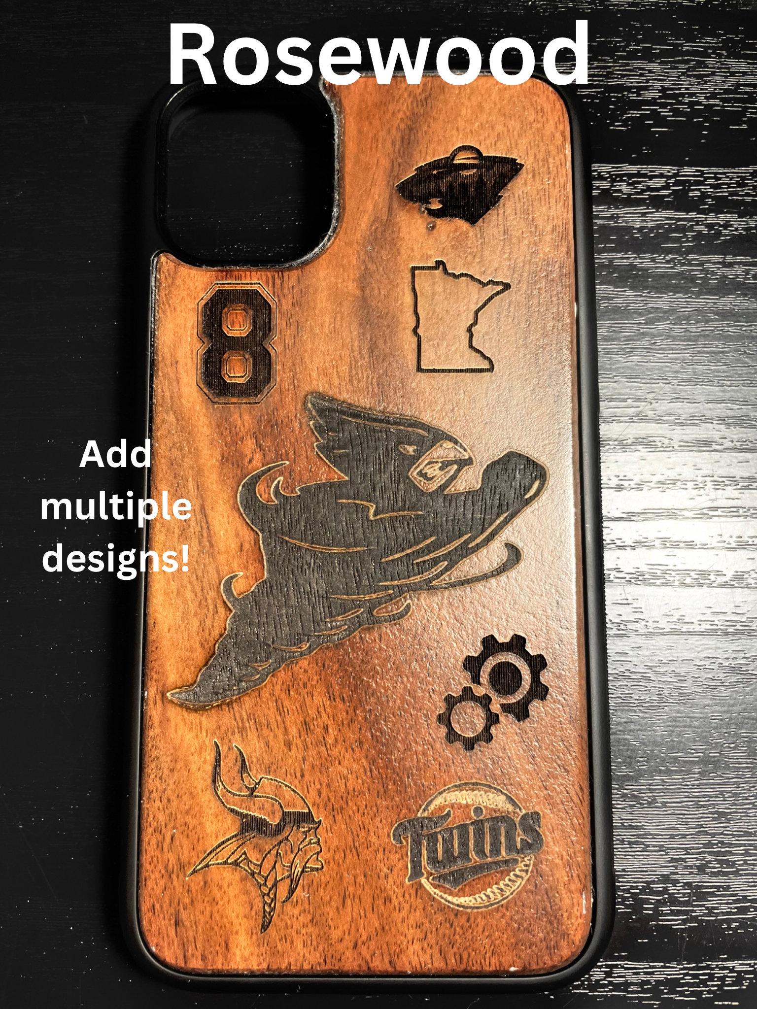 Custom iPhone Case Laser Engraved Phone Case Perfect Gift Idea - Etsy