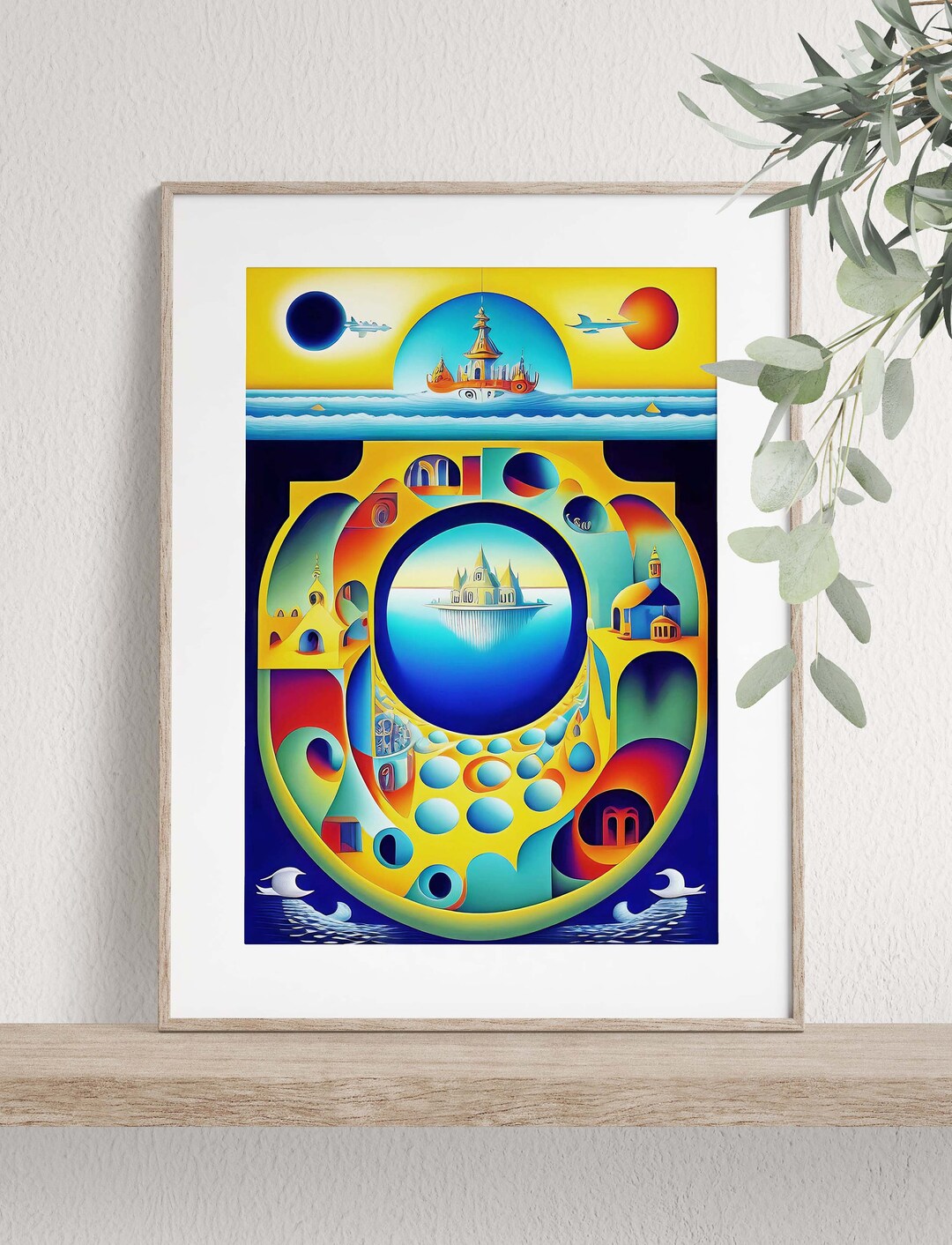 A Window Into the World of Pure Reason, 5-in-1 Bundle, Abstract Art ...