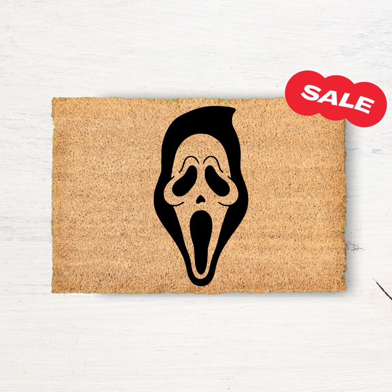 Custom Personalized Horror Movie Fan Doormat Scream Halloween Freddy ...