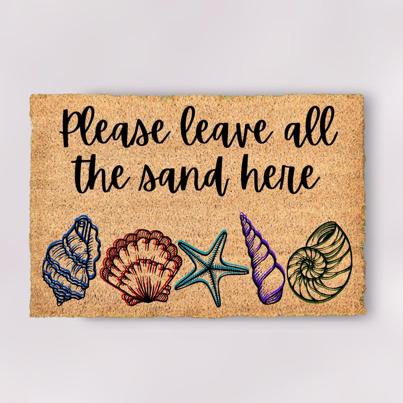 Custom Personalized Beach Life Seashells Summer Ocean Shells Cute Small ...