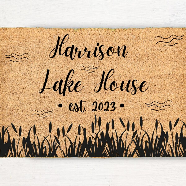 Lake House Doormat - Etsy