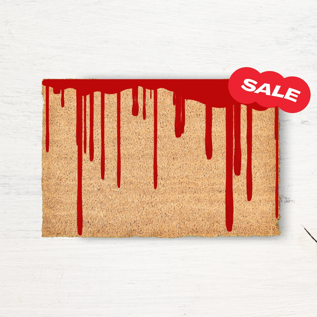 Custom Personalized Horror Movie Fan Doormat Scream Halloween Freddy ...