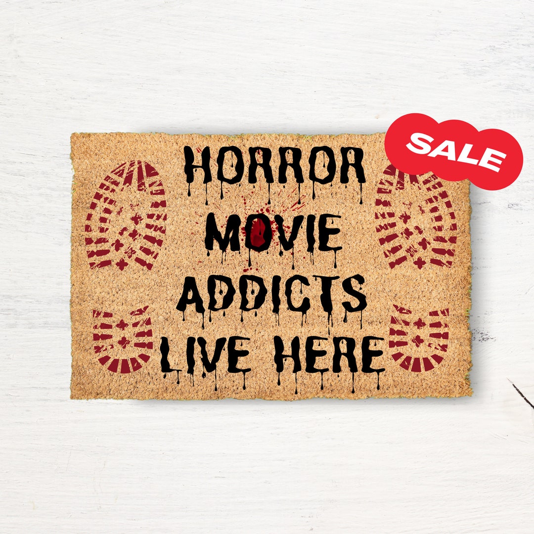 Custom Personalized Horror Movie Fan Doormat Scream Halloween Freddy ...
