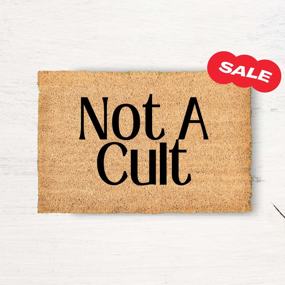 Custom Personalized Not A Cult Meme Cults True Crime Junkie Funny Dark ...