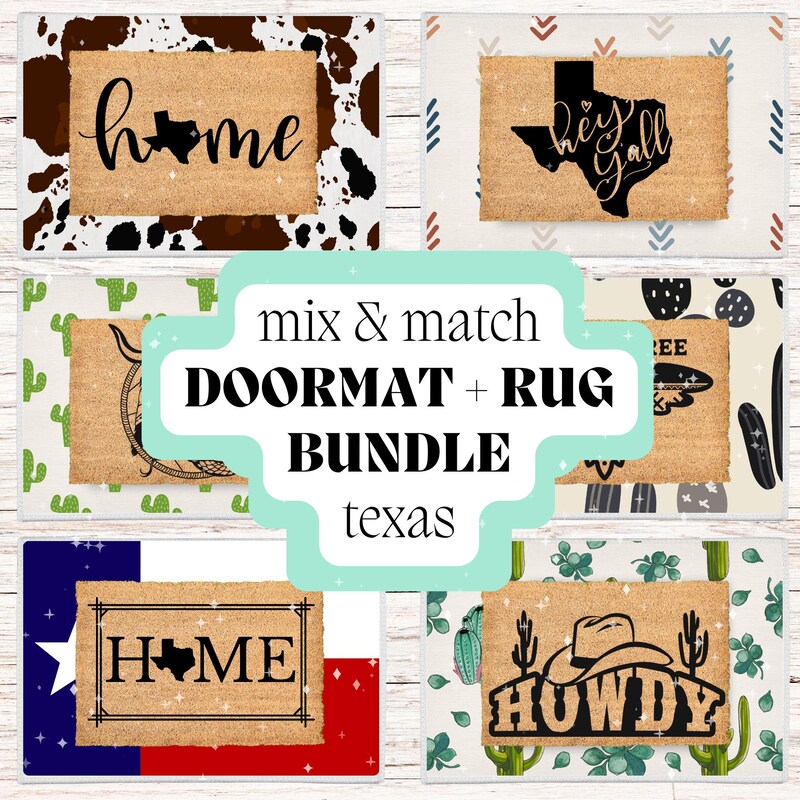 Texas Star Rug - Etsy