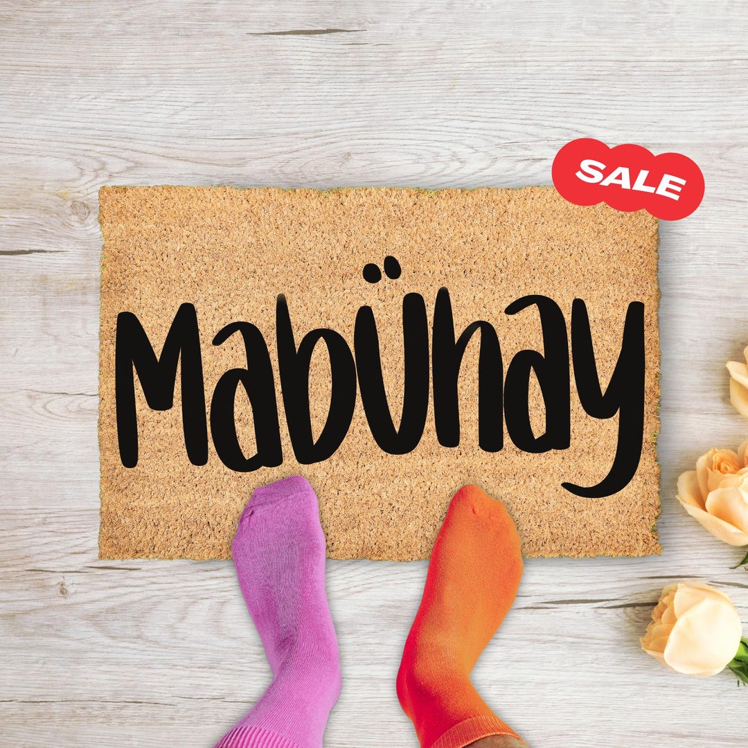 Custom Personalized Mabuhay Tagalog Filipino Philippines Small Large ...