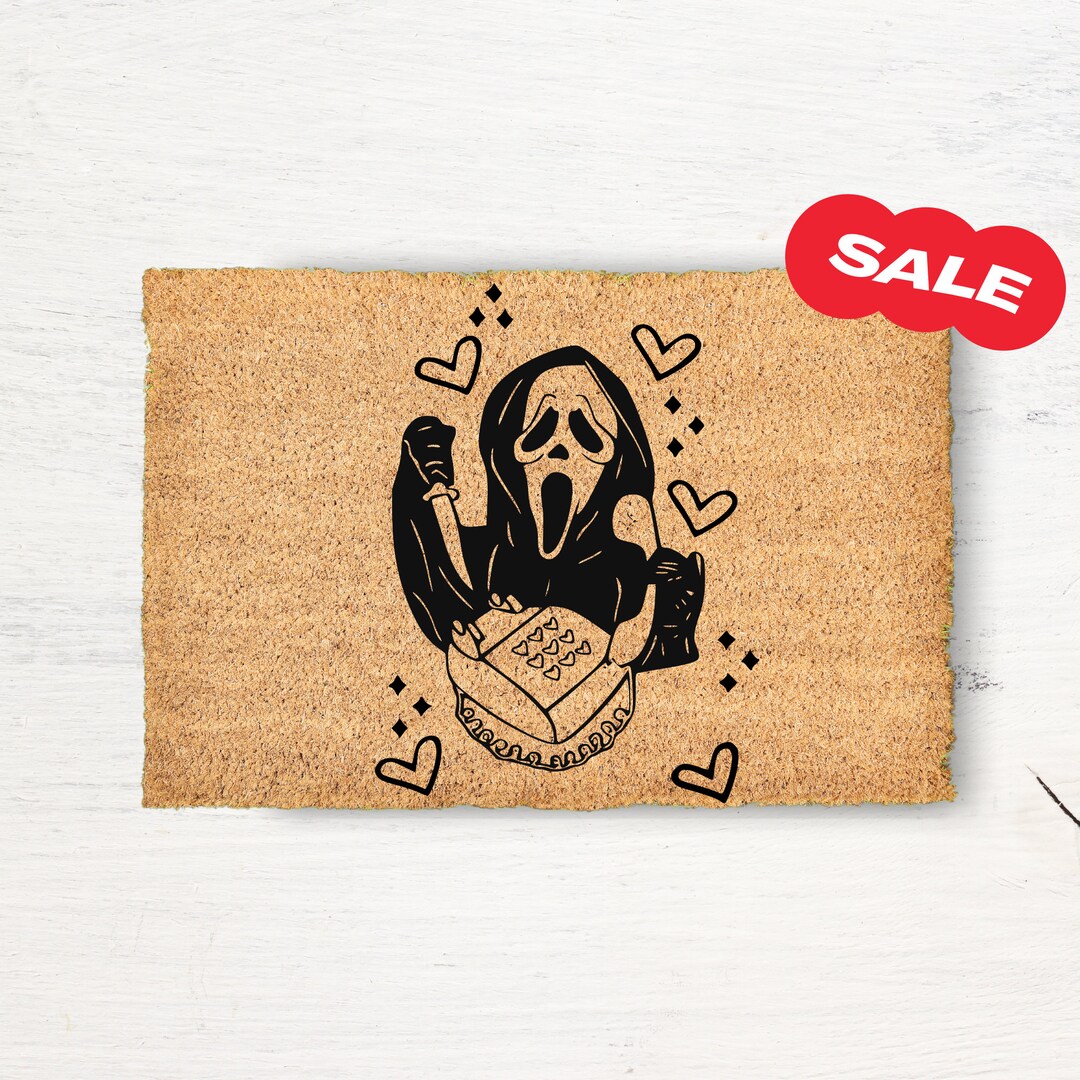Custom Personalized Horror Movie Fan Doormat Scream Halloween Freddy ...