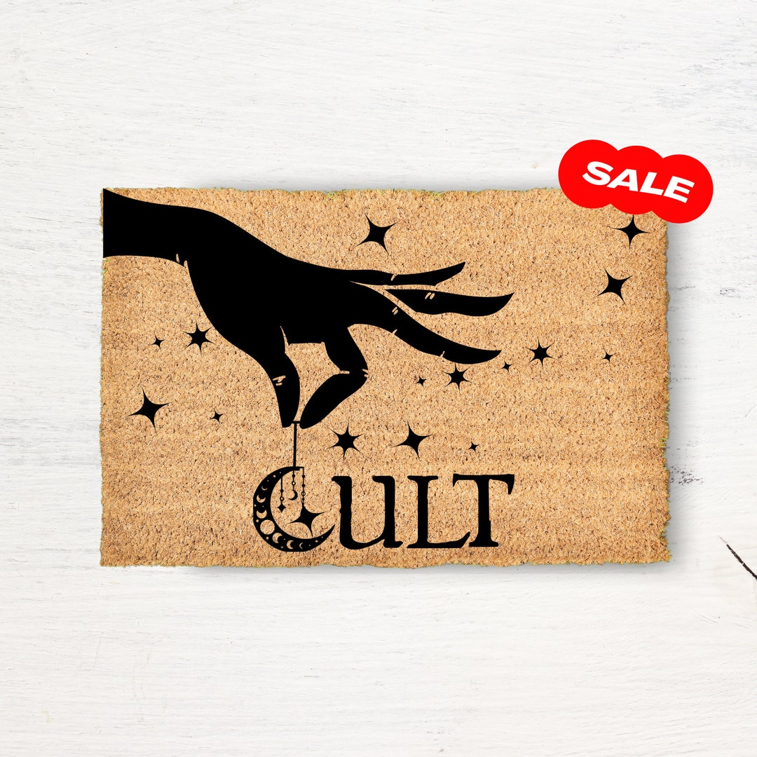 Custom Personalized Cult Doormat Meme Cults Funny Dark Humor Cute ...