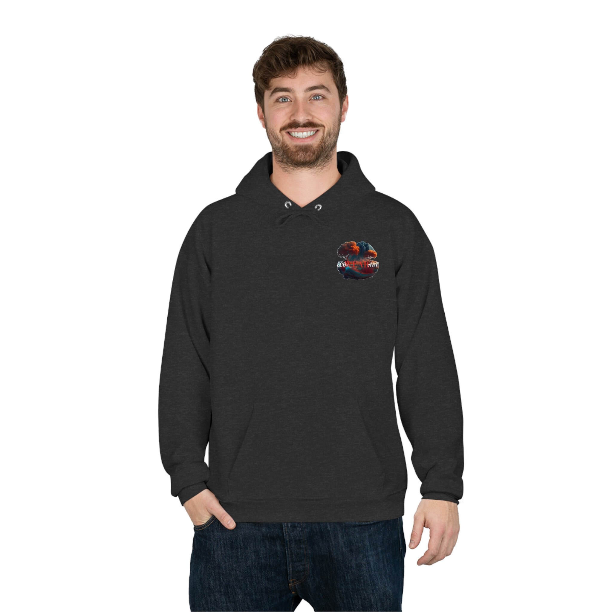 Ecowearart Unisex Eco-friendly Sustainable Earth Day Pullover Hoodie ...