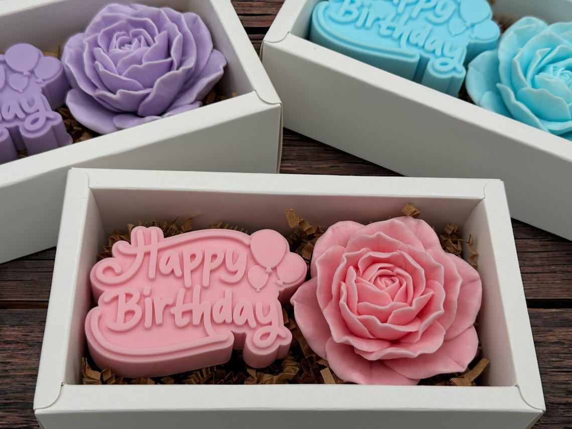 Handmade Birthday Soap Gift - Handmade Soap for a Happy Birthday ...
