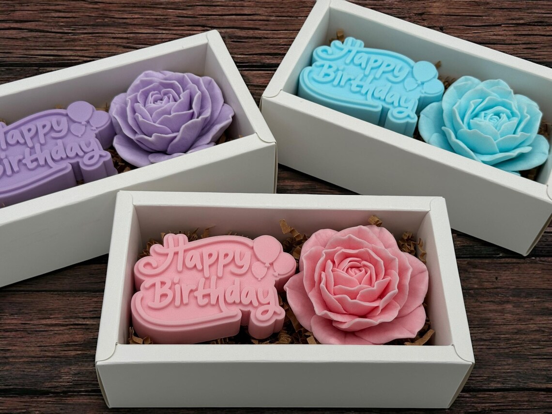 Handmade Birthday Soap Gift - Handmade Soap for a Happy Birthday ...