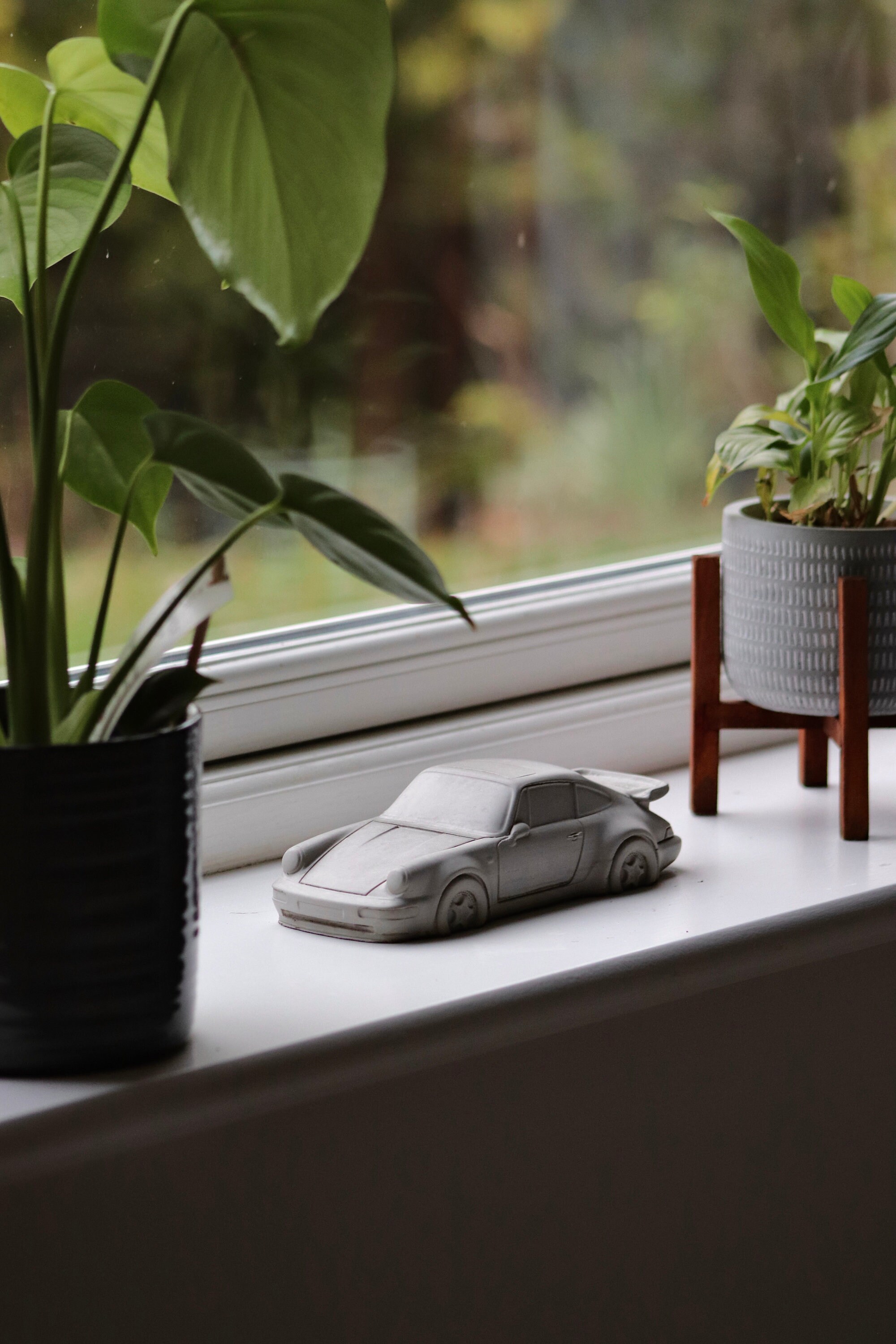 Concrete Sports Car Inspired by Porsche 911 930 Turbo 1:20 Scale Model ...