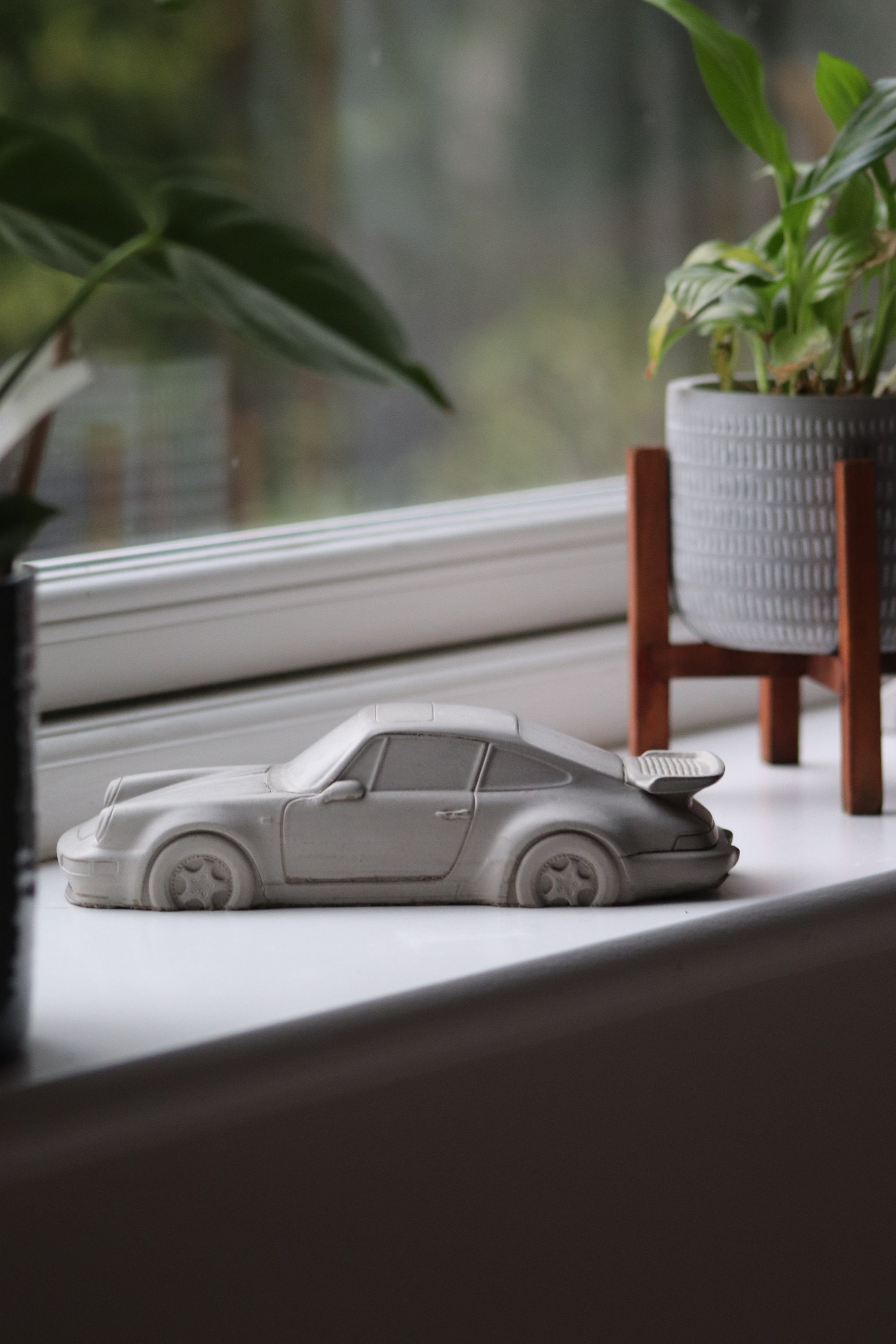 Concrete Sports Car Inspired by Porsche 911 930 Turbo 1:20 Scale Model ...