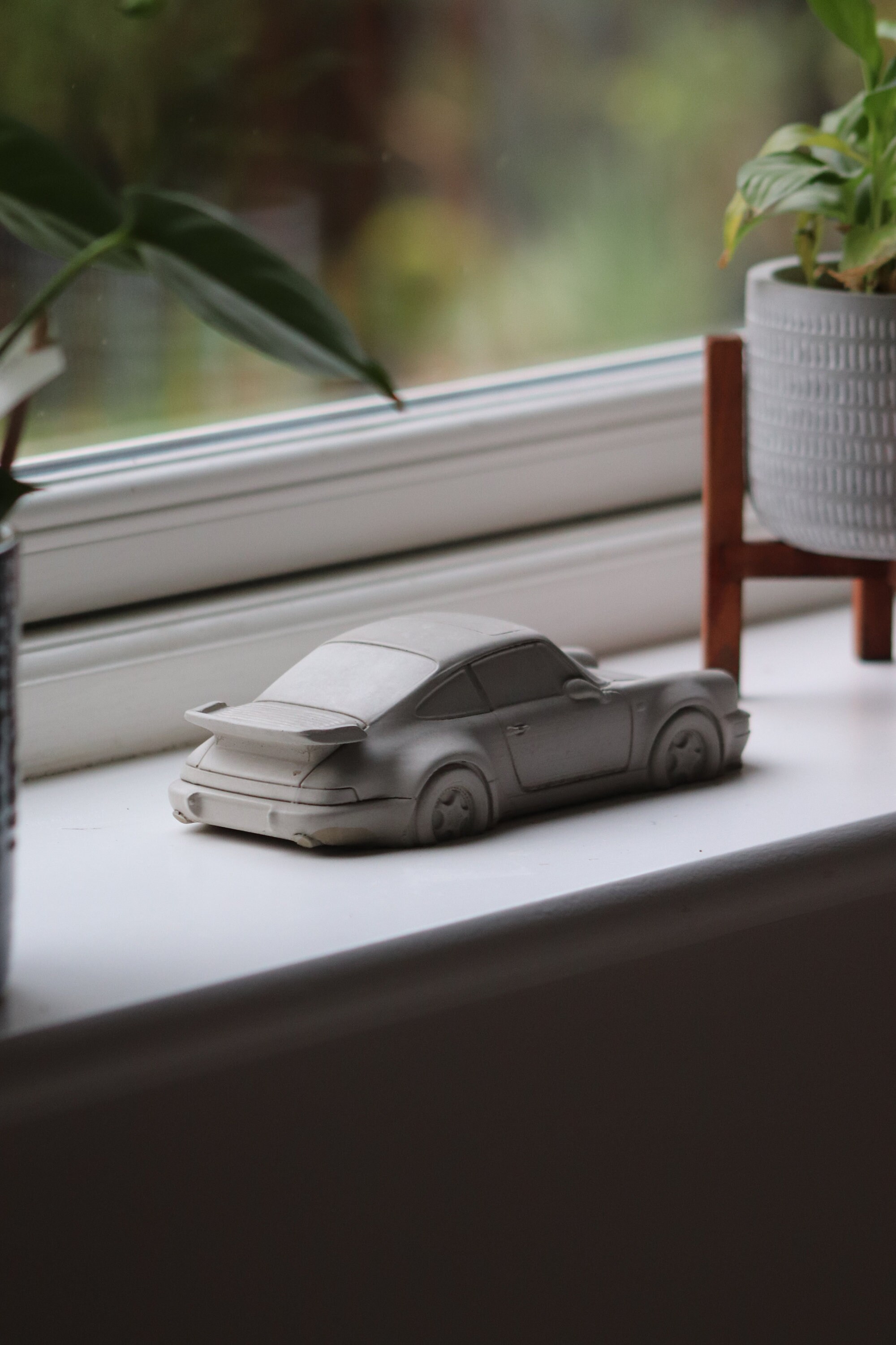 Concrete Sports Car Inspired by Porsche 911 930 Turbo 1:20 Scale Model ...