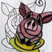 Teacup Pig Stained Glass Pattern - Etsy