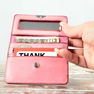 Mini Wallet Mirror-hand Tooled Wallet-woman Wallet-artisanal Mexican ...