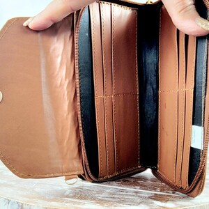 Mexican Leather Crossbody/wallet-tooled Mexican Handbag-artisanal Purse ...