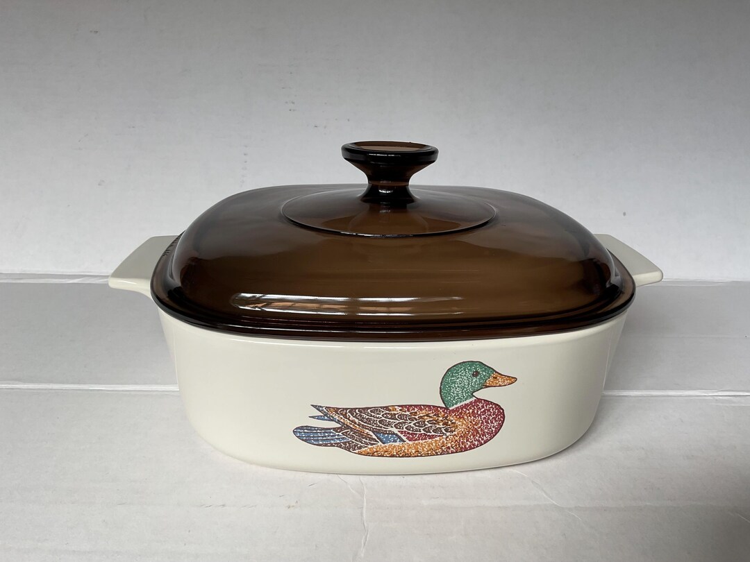 Corning Ware Mallard “duck” 2-liter Cassesrole Dish - Etsy