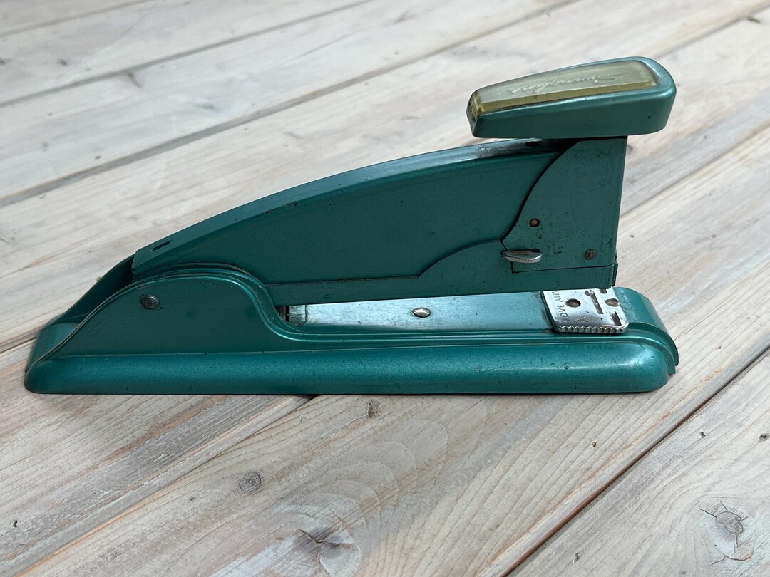 Vintage Swingline Speed Stapler, No. 4, Teal. - Etsy