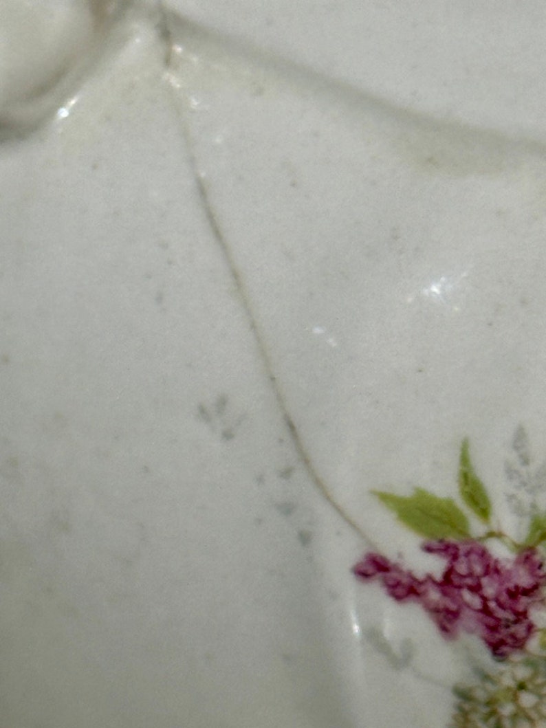 Antique John Maddock & Sons Chamber Pot: Royal Vitreous Floral Vase ...